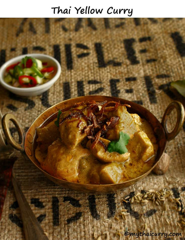 Thai Yellow Curry Paste mild spice levels